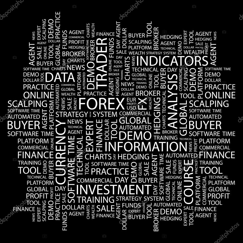 FOREX. Word collage Stock Vector Image by ©studiom1 #3507750