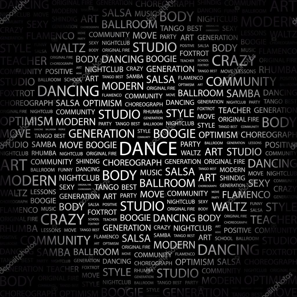 Dance Collage Background