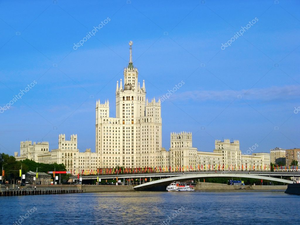 Stalin's Empire style building – Stock Editorial Photo © swisshippo ...