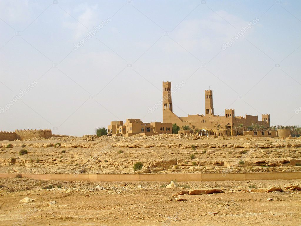 Mosque in the desert Stock Photo by ©swisshippo 3369963