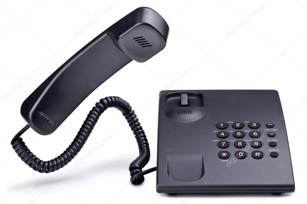 Desktop telephone Stock Photo by ©fotofermer 3488811