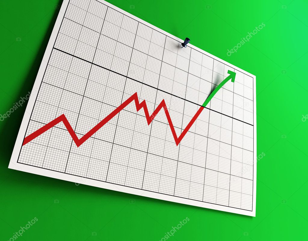 Raising graph Stock Photo by ©auriso 3406068