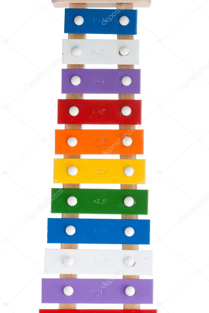 Xylophone in multi colours Stock Photo by ©trancedrumer 3908101