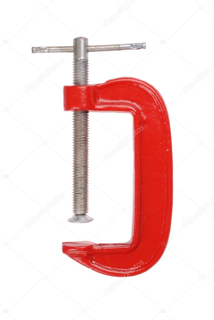 Red Clamp Stock Photo by ©phodopus 3102192