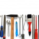 Isolated Tools Isolated White Background Stock Photo by ©YAYImages ...