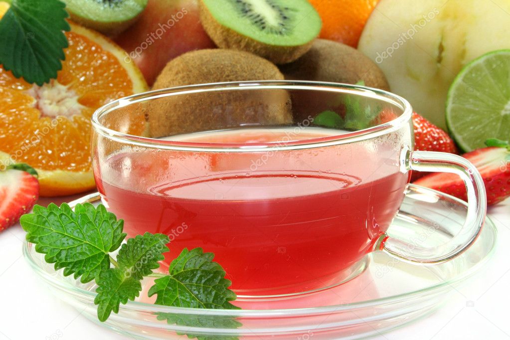 Fruit tea — Stock Photo © silencefoto #3085945