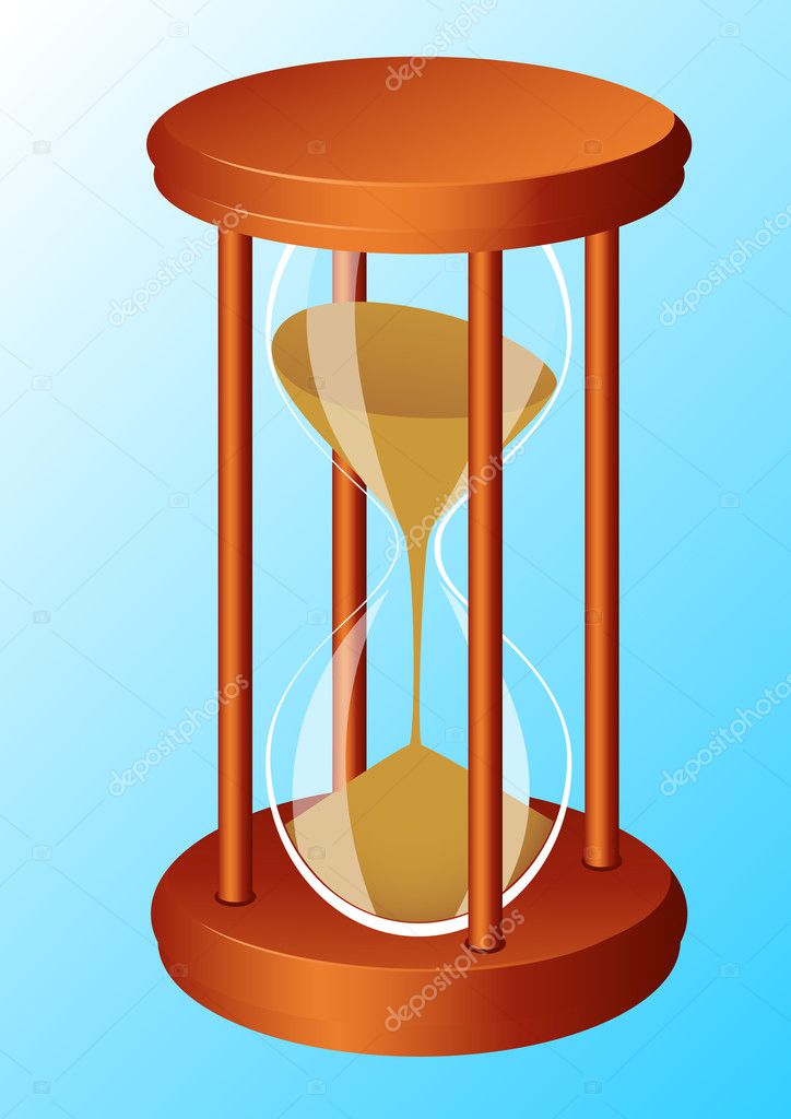 Sand glass Stock Vector Image by ©alegria #3749114