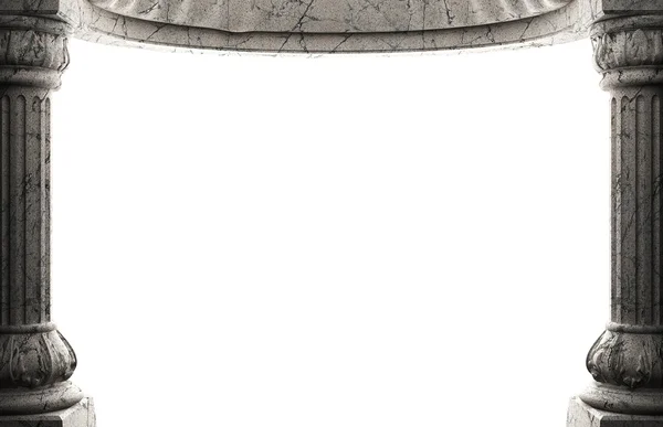 Stone columns and arch — Stock Photo © icetray #2915385