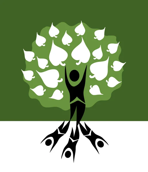 Human tree Vector Art Stock Images | Depositphotos
