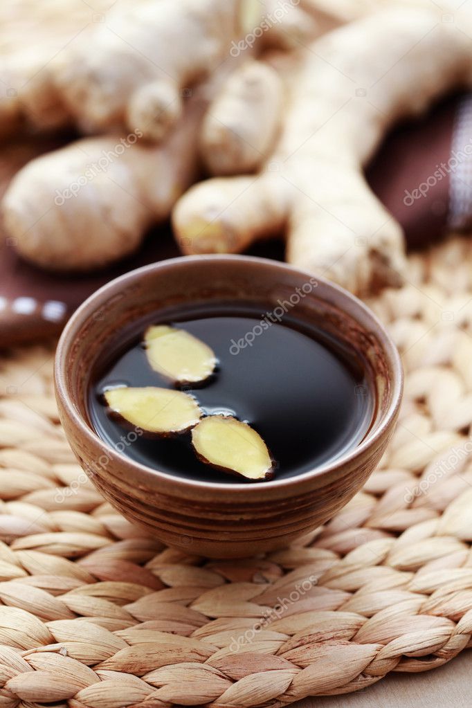 Ginger tea — Stock Photo © matka_Wariatka #3036865