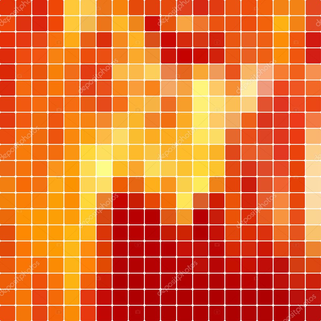 Red Mosaic Vector Background Stock Vector Image By ©vtorous 2987201