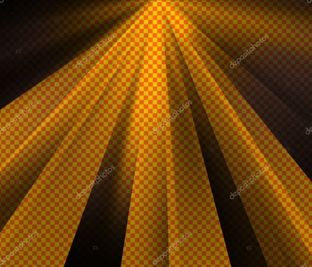 Orange Checkerboard Background