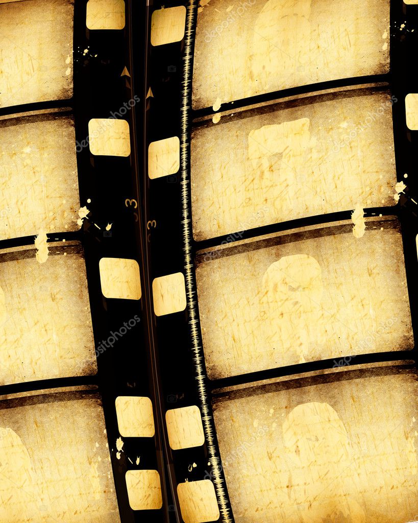 Movie film strips — Stock Photo © janaka #3630020