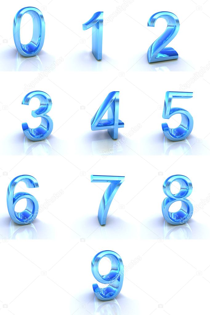 Numbers — Stock Photo © aleksan #3507858