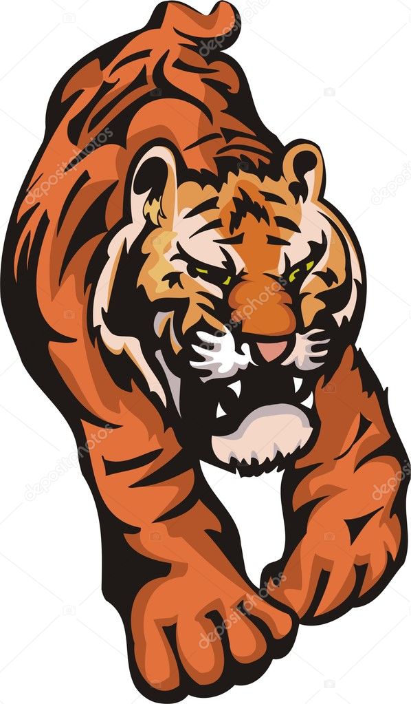 Big cats. Stock Vector Image by ©Digital-Clipart #3722035