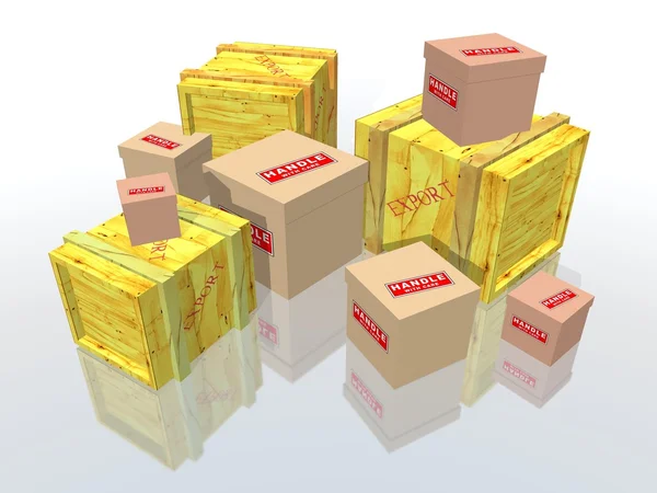 Urgent and fragile packages Stock Photo by ©jbouzou 1924701