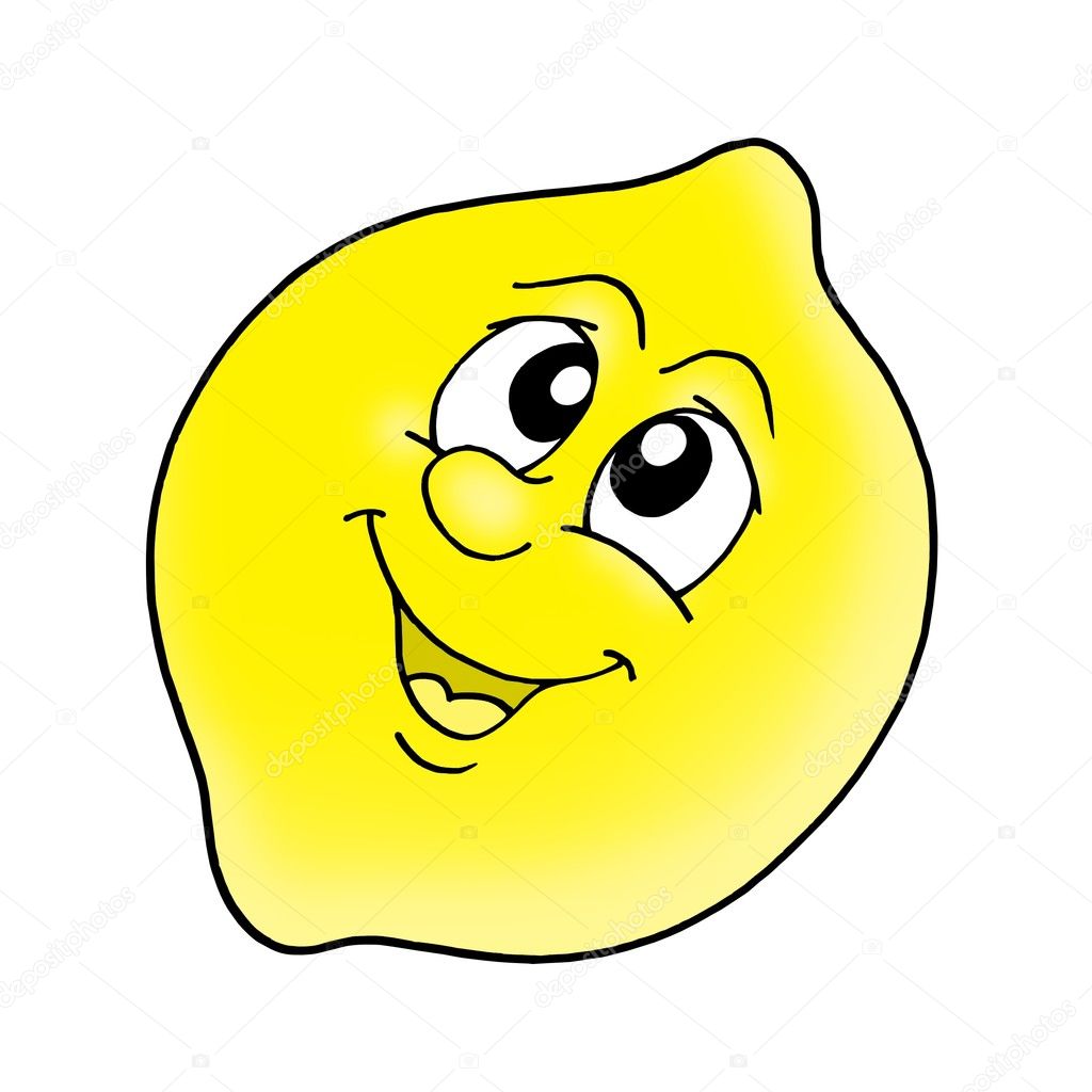 Smiling lemon — Stock Photo © clairev #2942538