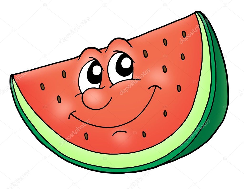 Smile watermelon — Stock Photo © clairev #2942560