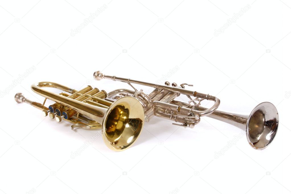 Two trumpets — Stock Photo © aguirre_mar #2882882