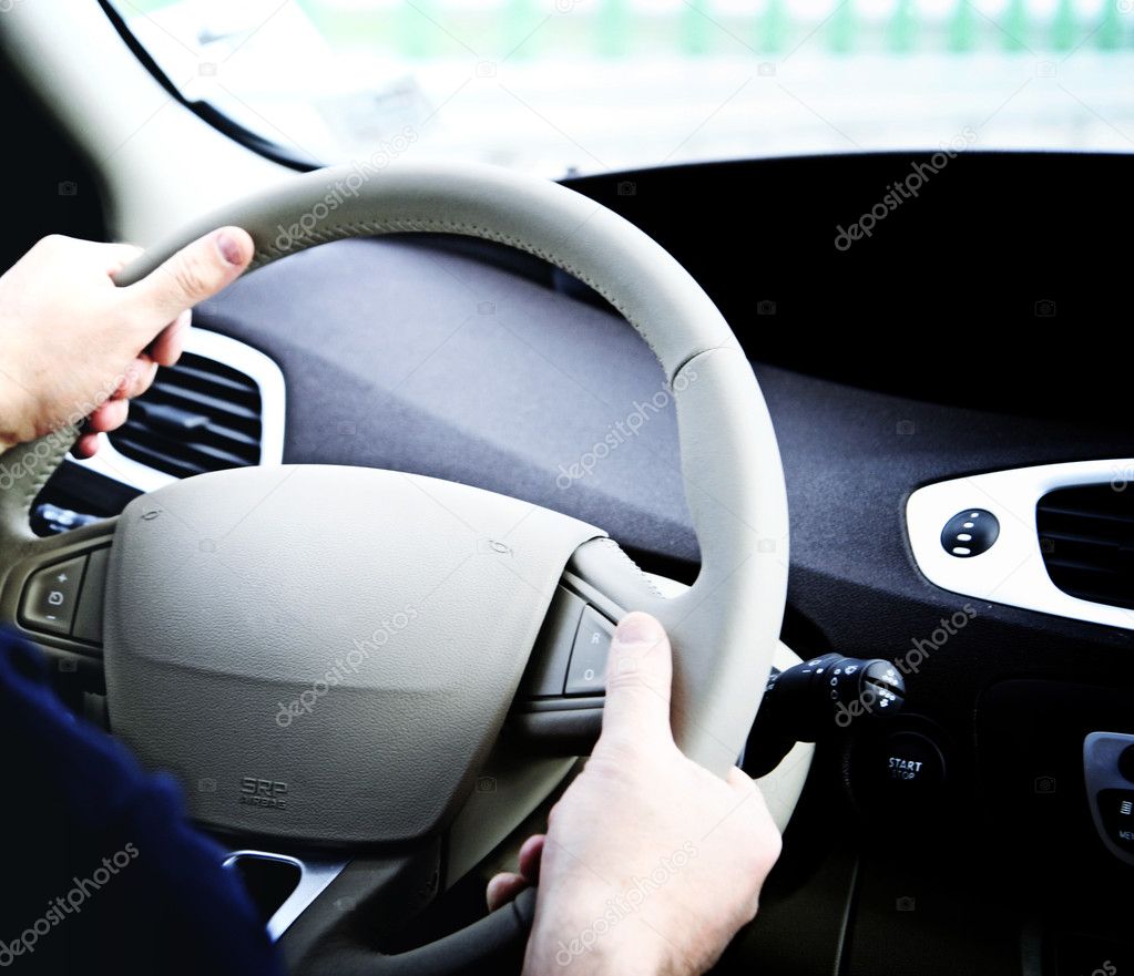 Car driver — Stock Photo © arosoft #3271022