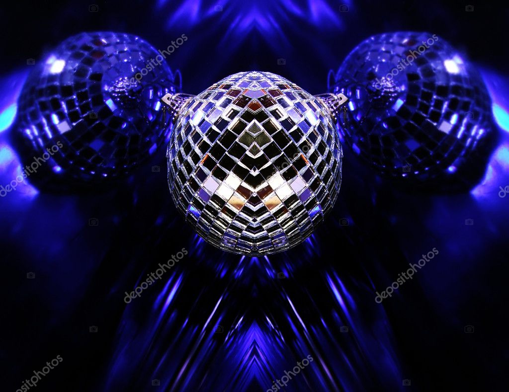 Blue Disco globes — Stock Photo © arosoft #3894911