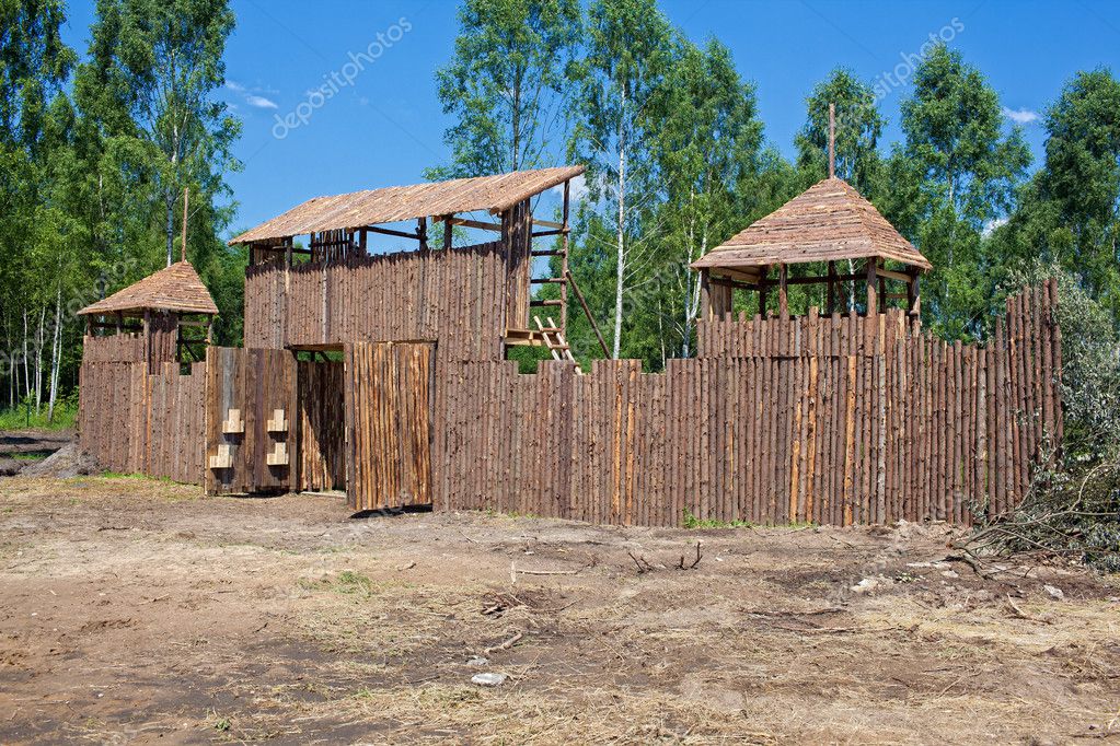 Ancient Palisade — Stock Photo © wacpan #3521915