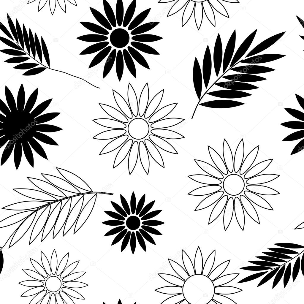 Seamless flower pattern — Stock Vector © ihor_seamless #2716709