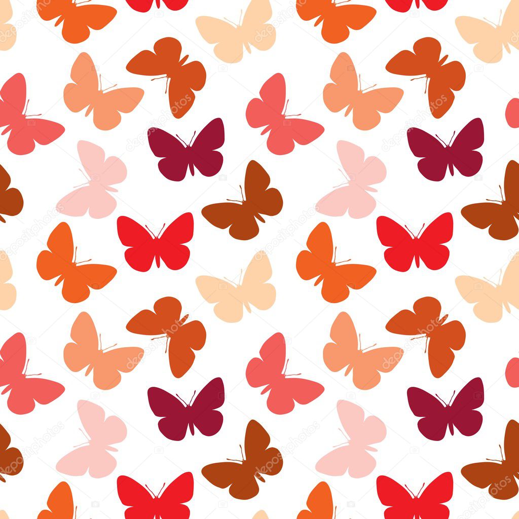 Seamless butterfly pattern — Stock Vector © ihor_seamless #2772729