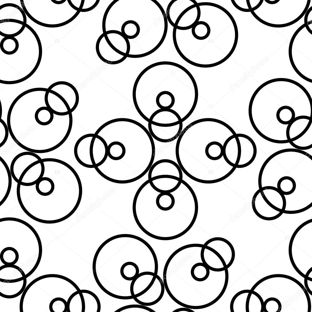 Seamless circle pattern — Stock Vector © ihor_seamless #2796033