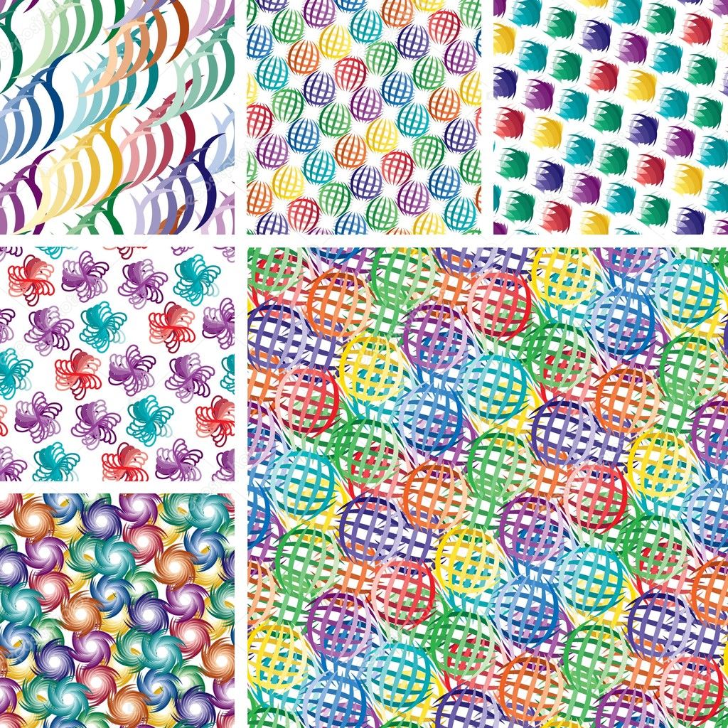 Seamless vivid patterns Stock Vector Image by ©ihor_seamless #2901702