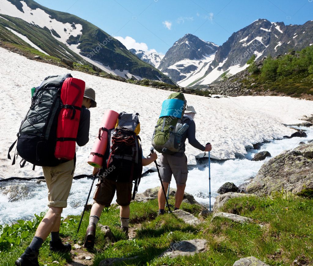 Hiking — Stock Photo © kamchatka #3430097