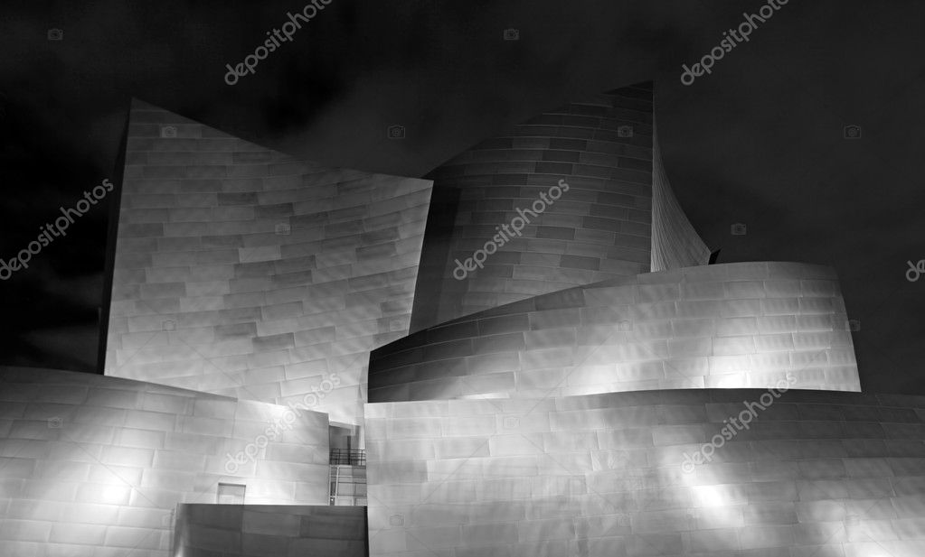 Beautiful Curvy Modern Metal Building — Stock Photo © tobkatrina #2889110