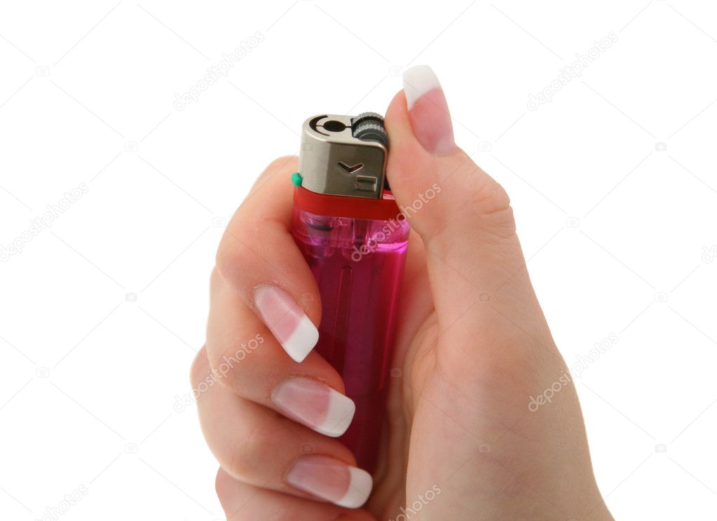 Hand with lighter Stock Photo by ©yoka66 2925174