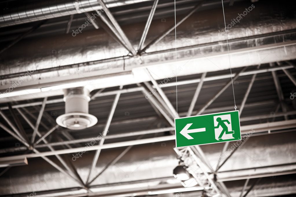 Emergency exit — Stock Photo © deposit123 #3907007