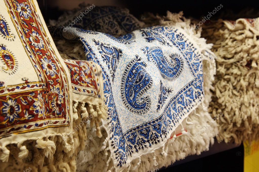 Persian traditional decorative cloth — Stock Photo © chungking #3352904
