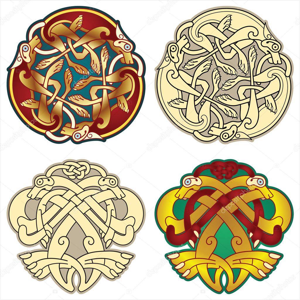 Celtic motifs — Stock Vector © bomg11 #3164727