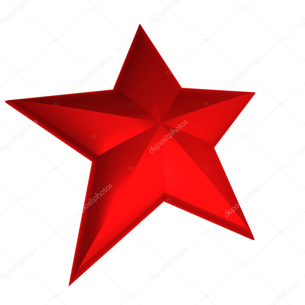 Red star — Stock Photo © franckito #2896897