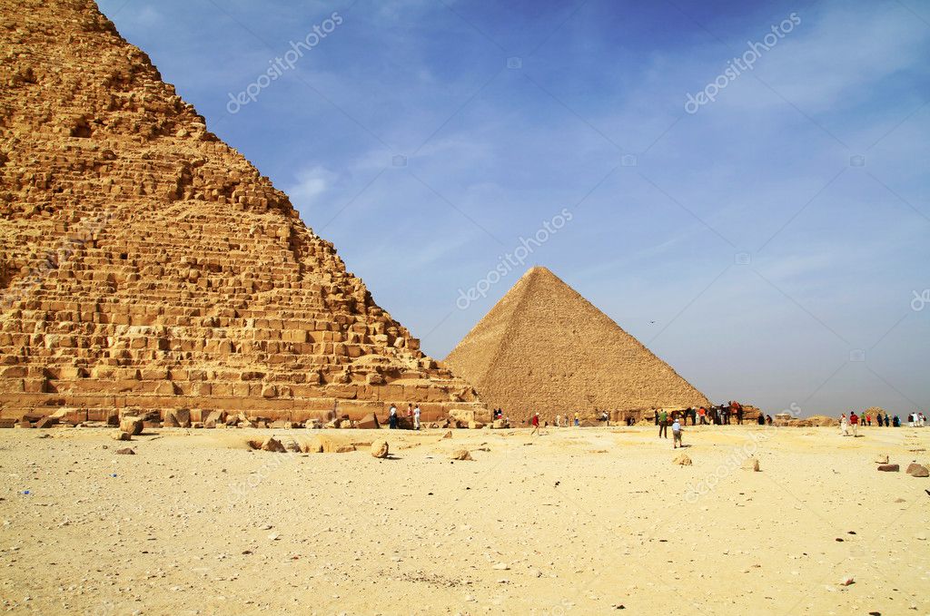 Small Cheops pyramid - Egypt — Stock Photo © Patryk_Kosmider #2696384