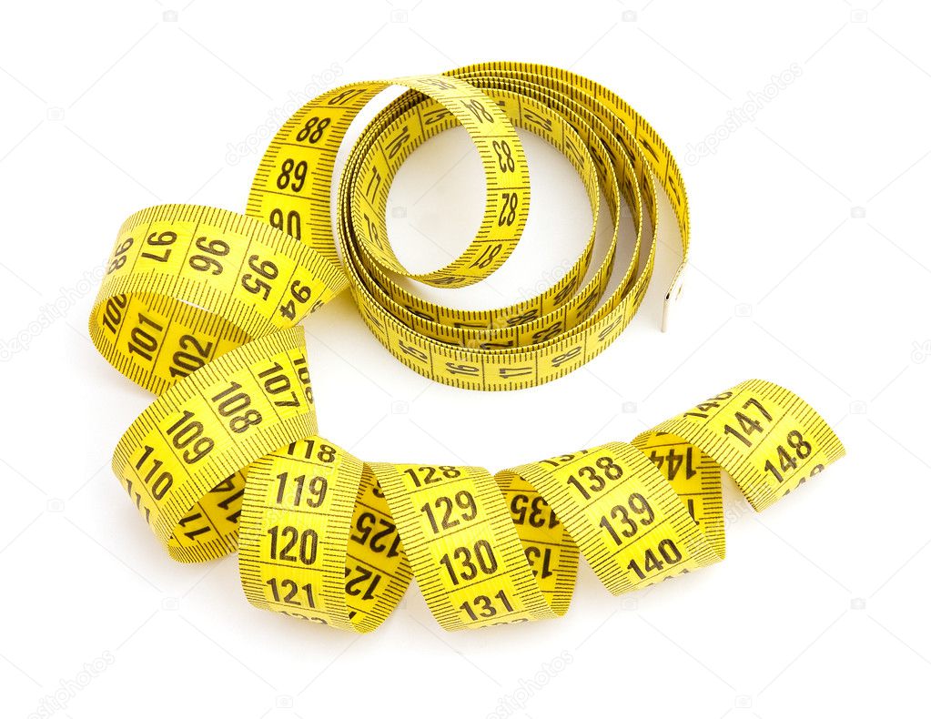 Yellow measuring tape Stock Photo by ©Skobrik 3109997