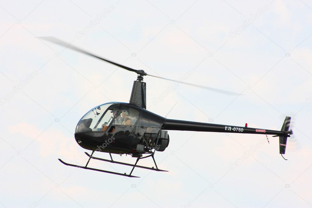 Small helicopter in the sky — Stock Photo © aluha123 #3497489