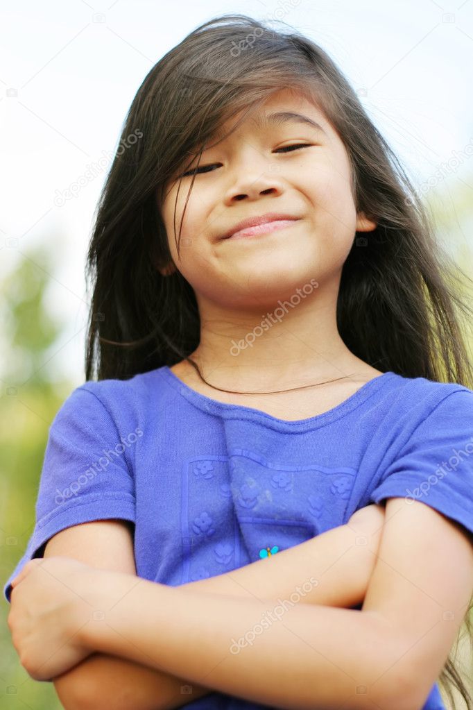 Cute girl with confident pose Stock Photo by ©jarenwicklund 3539952