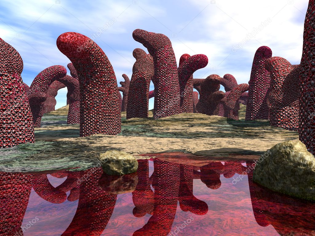 Alien Plants Stock Photo by ©Spectral 3296770