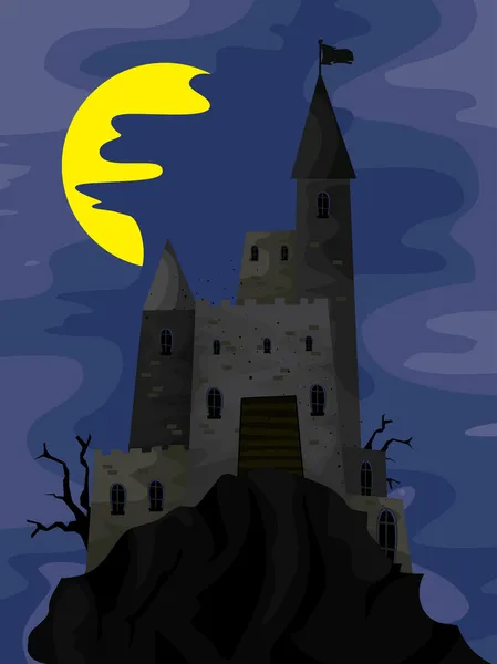 Dark castle Vector Art Stock Images | Depositphotos
