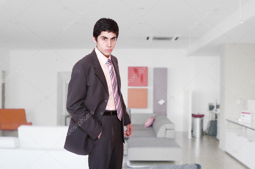 Portrait of a salesman — Stock Photo © netfalls #2764269