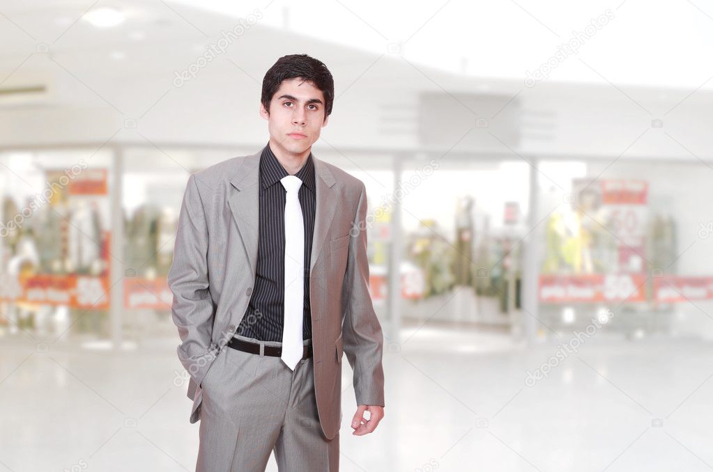 Portrait of a salesman — Stock Photo © netfalls #2774400