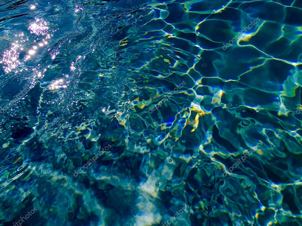 Moonlit Blue Swimming Pool Water Stock Photo by ©Frankljunior 2992961