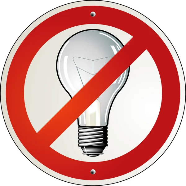 No Light lamp sign icon. Idea symbol. — Stock Vector © Blankstock #40692941