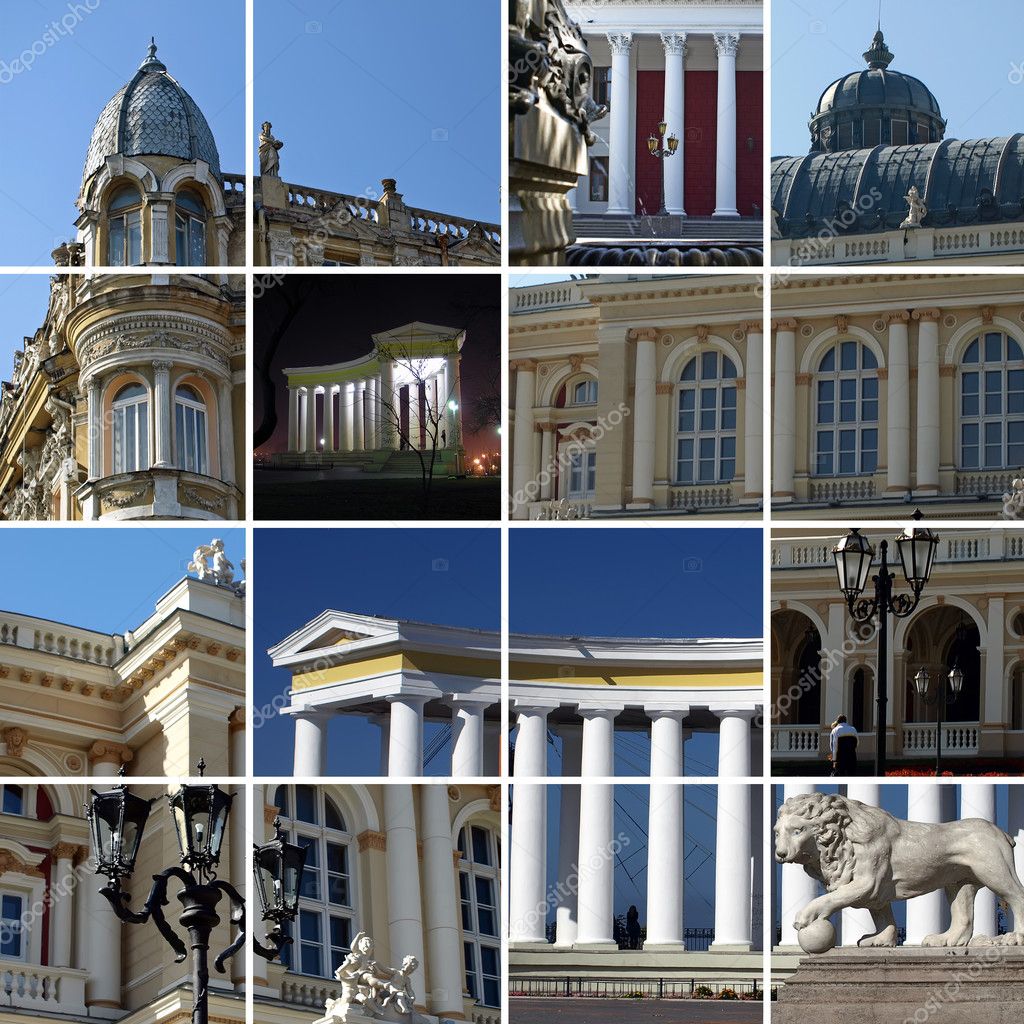 City architecture. Odessa, Ukraine — Stock Photo © aelita #2980481