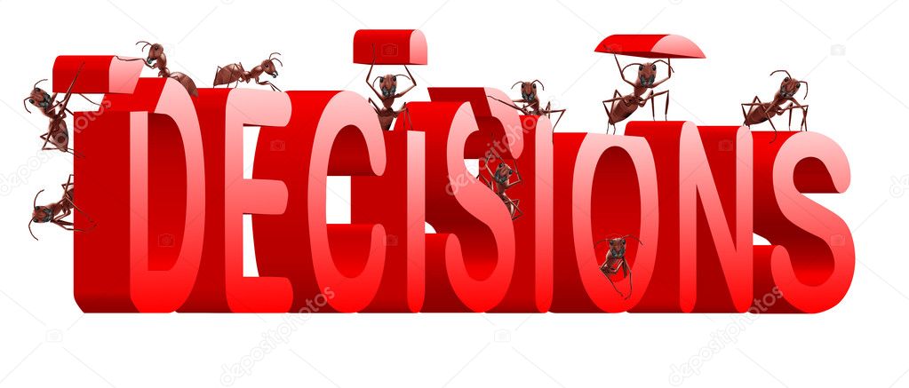 Making decisions decide make choice — Stock Photo © kikkerdirk #3801910