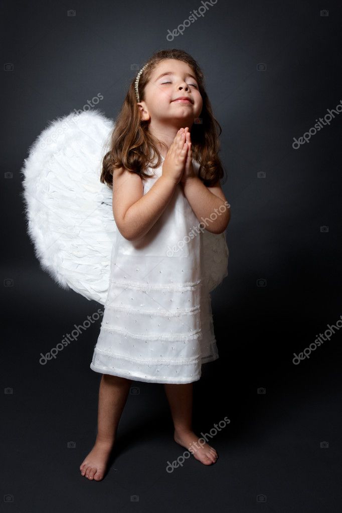 Praying angel hands in worship — Stock Photo © lovleah #2807902